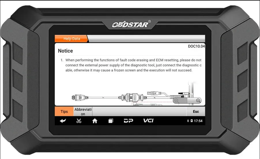OBDSTAR MS50 Basic Version Motorcycle Diagnostic Tool - uujxx