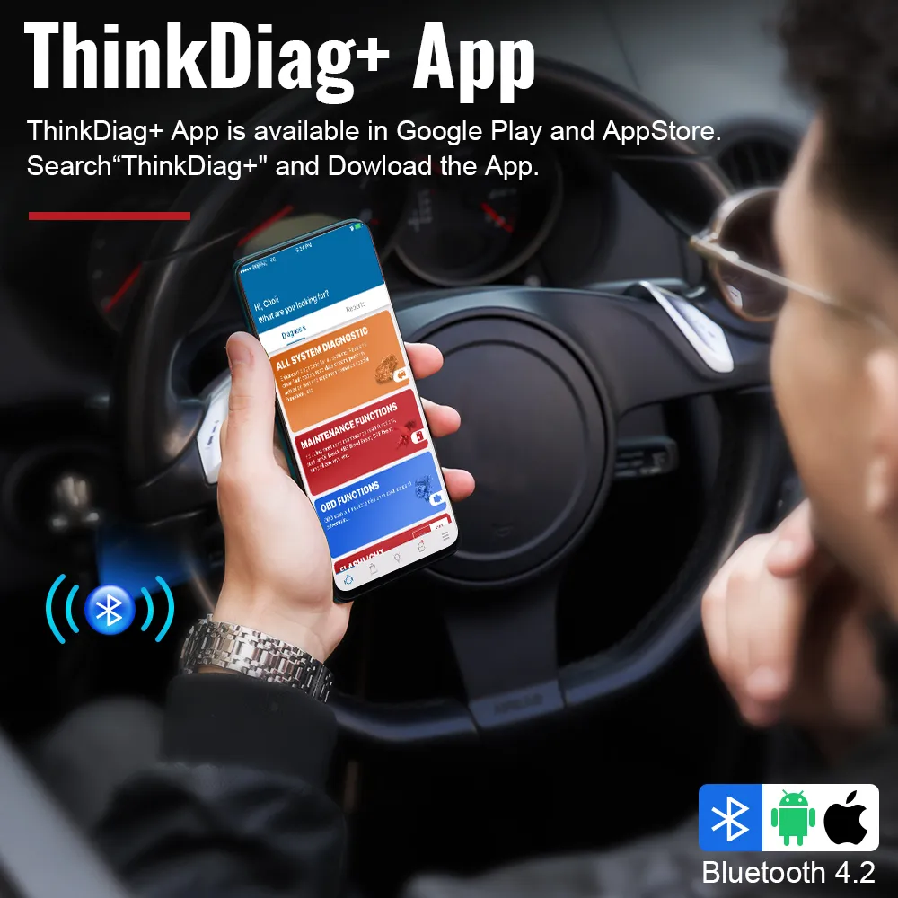 THINKCAR PRO OBD2 Car Scanner Lifetime free Full System Diagnostic Tool ...