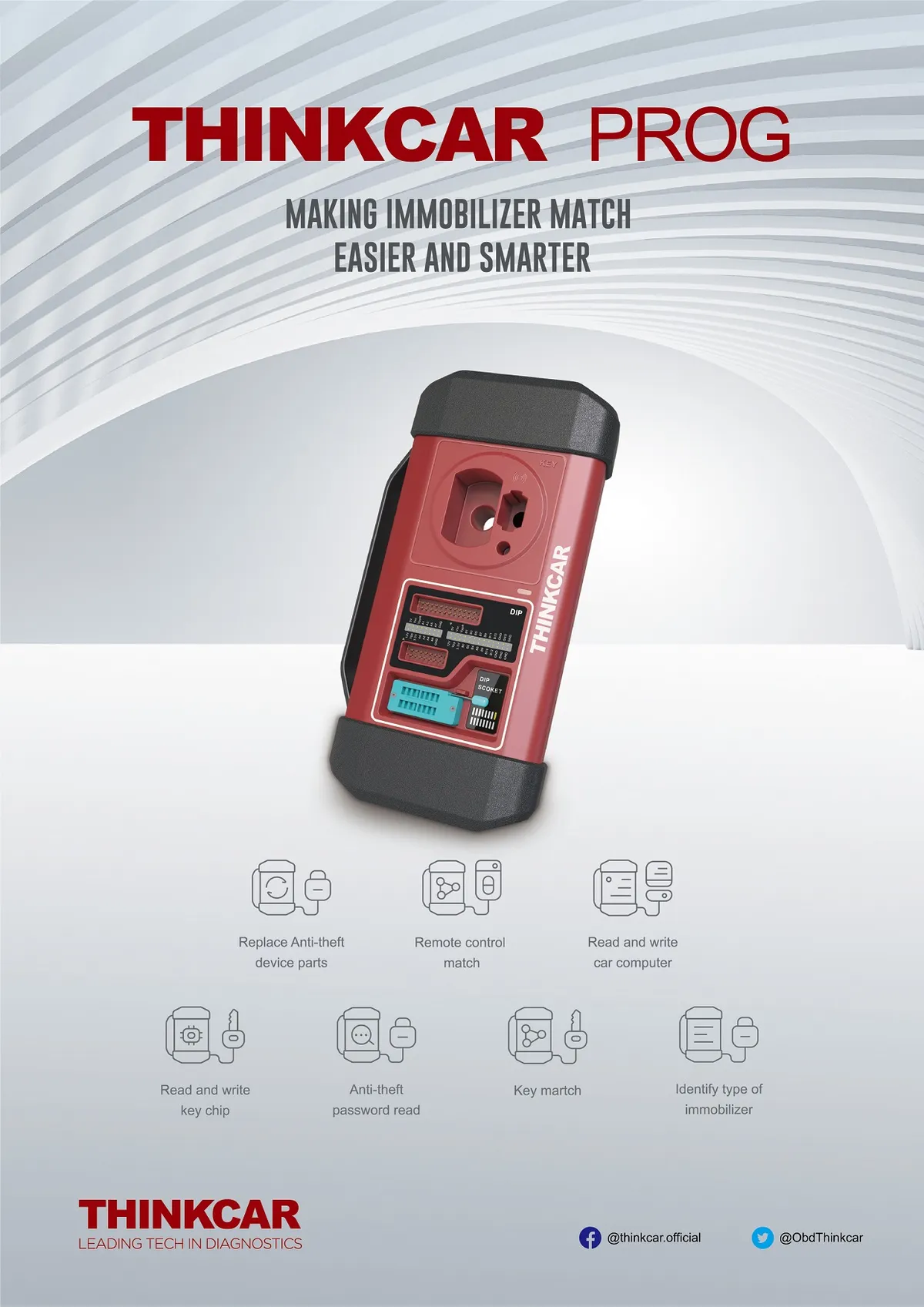 THINKCAR X-PROG ADVANCED IMMOBILIZER & KEY PROGRAMMER - uujxx